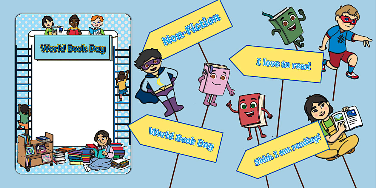 World Book Day Photo Booth