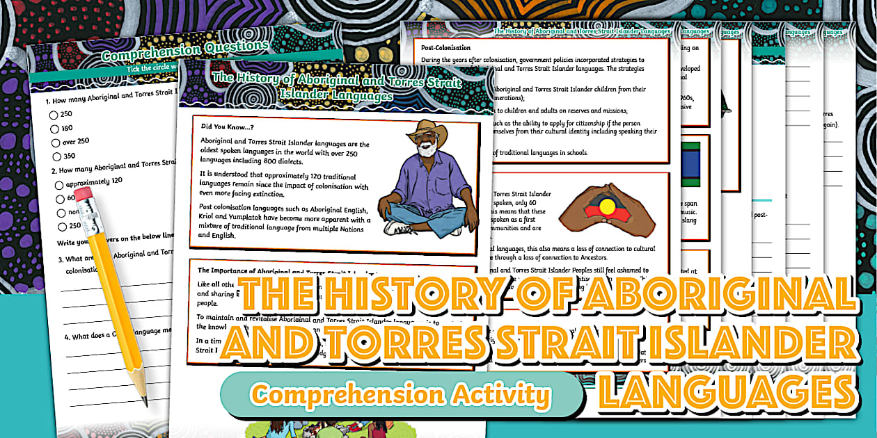 History of Aboriginal and Torres Strait Islander Languages Comprehension
