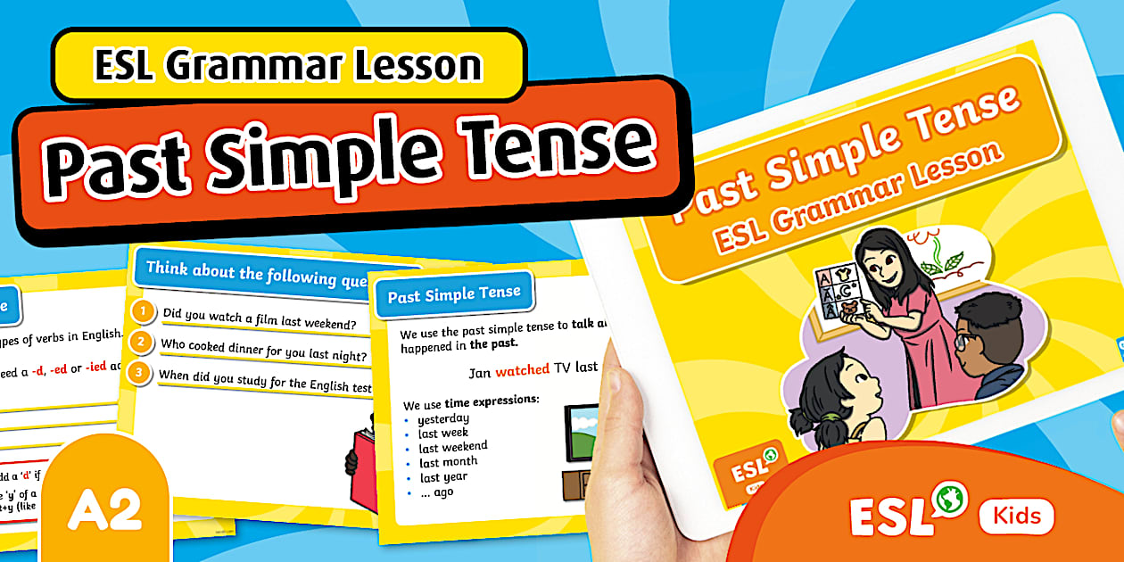 ESL Past Simple Lesson for Kids