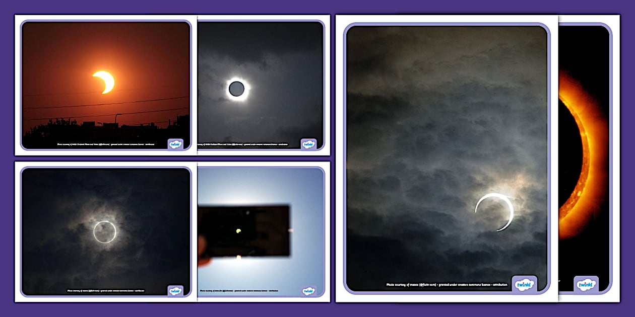 Solar Eclipse Photo Pack (teacher made) - Twinkl