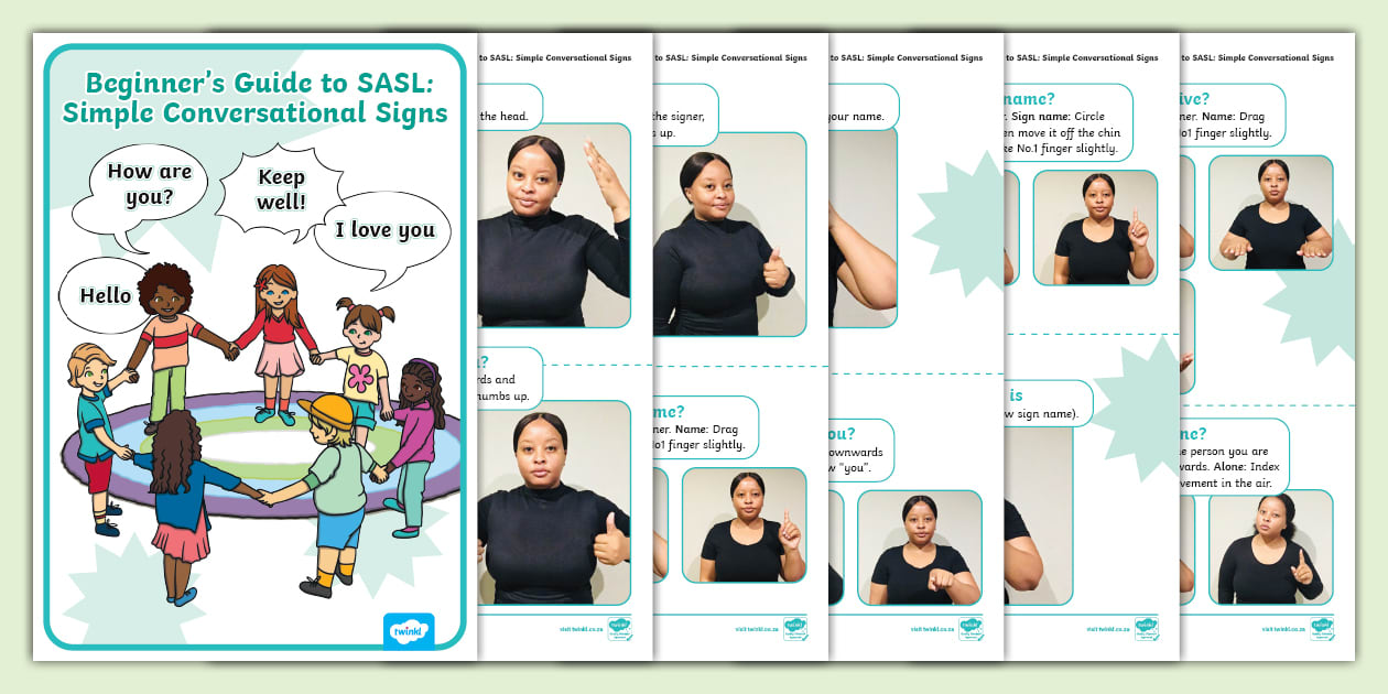Beginner's Guide to SASL: Simple Conversational Signs