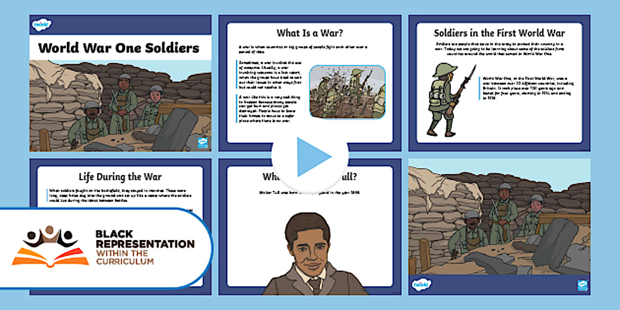 KS1 WW1 Soldiers. (Teacher-Made) - Twinkl