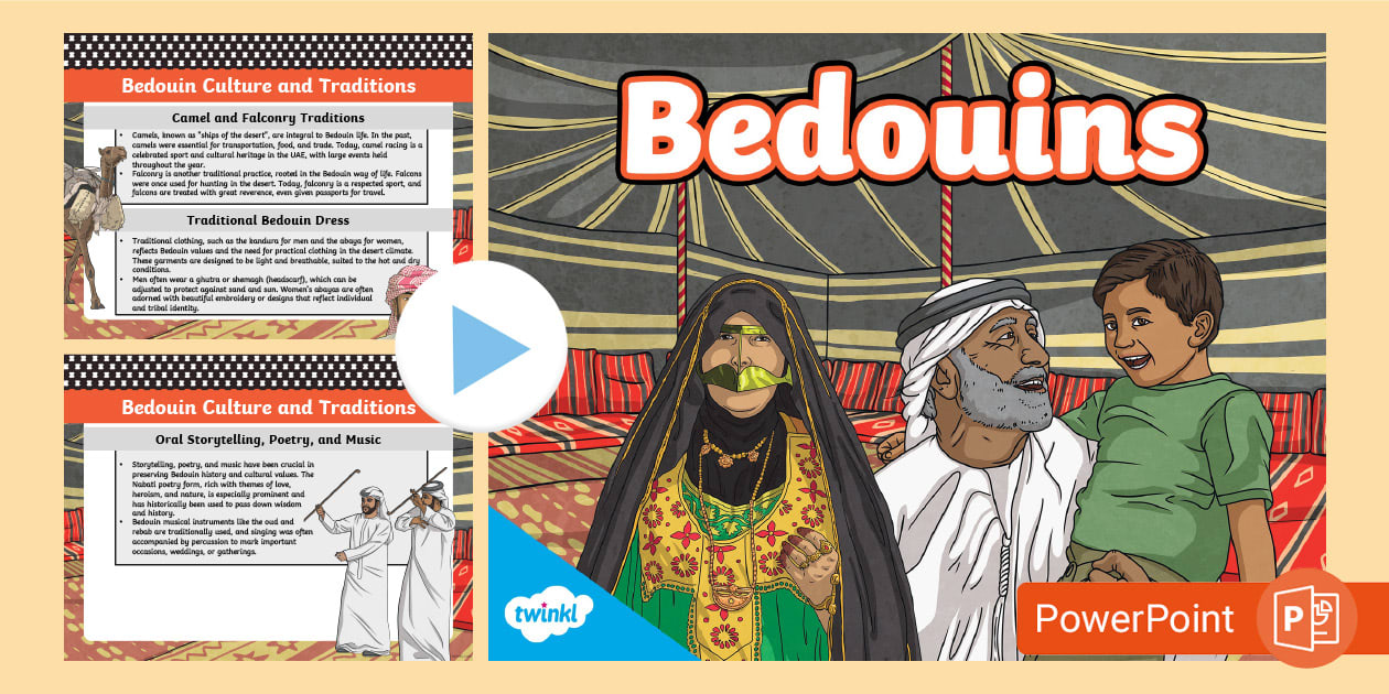 Bedouin Power Point (teacher made) - Twinkl