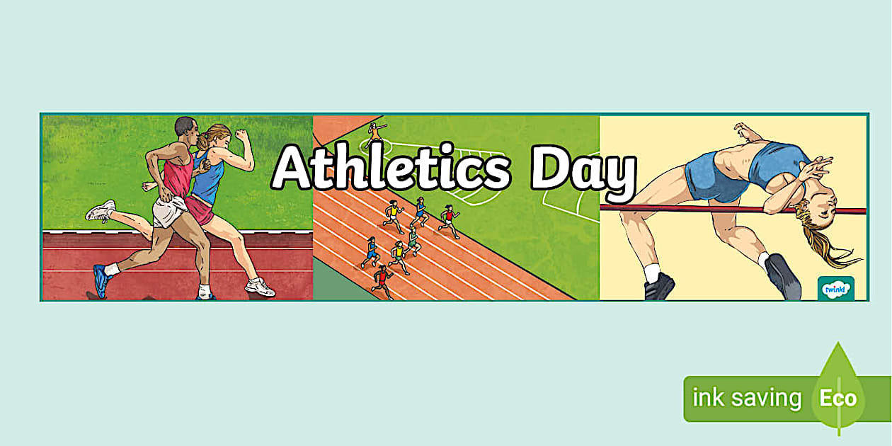 Athletics Day Banner