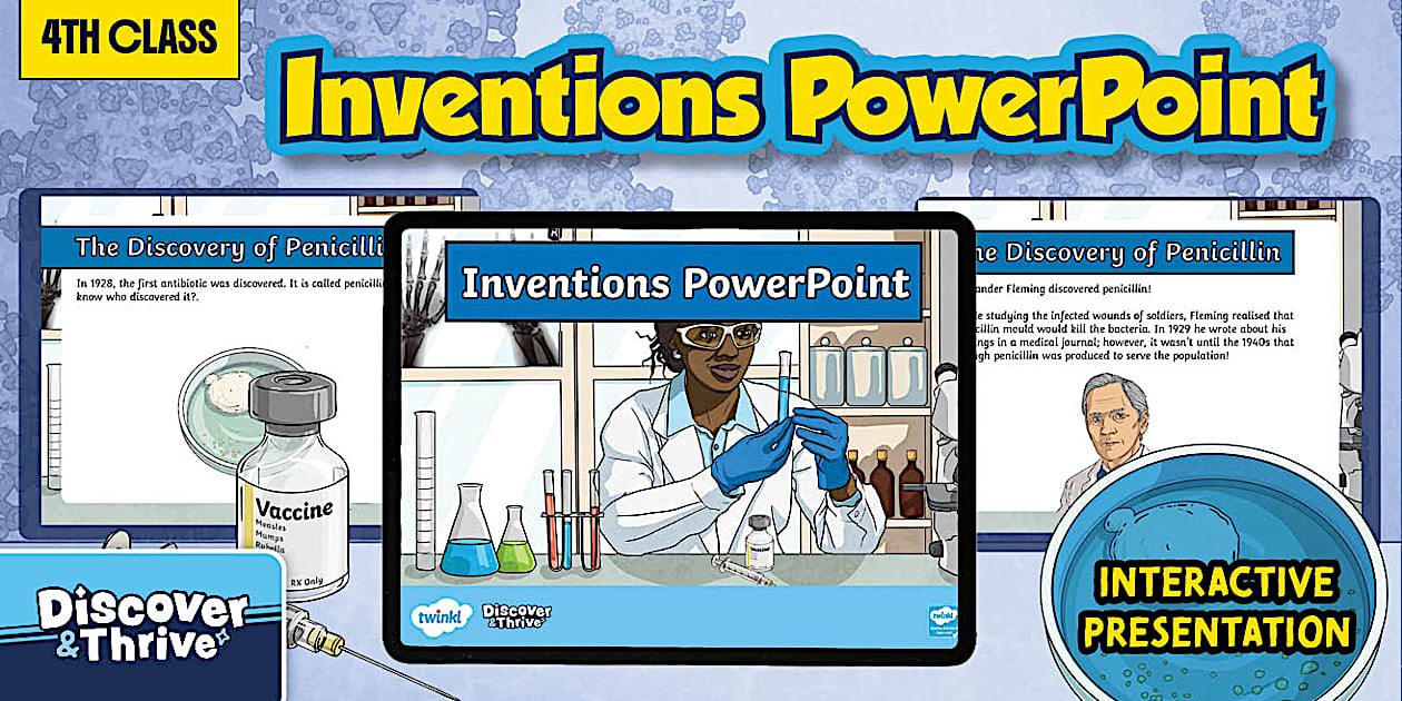 STEM Inventions PowerPoint for 4th Class