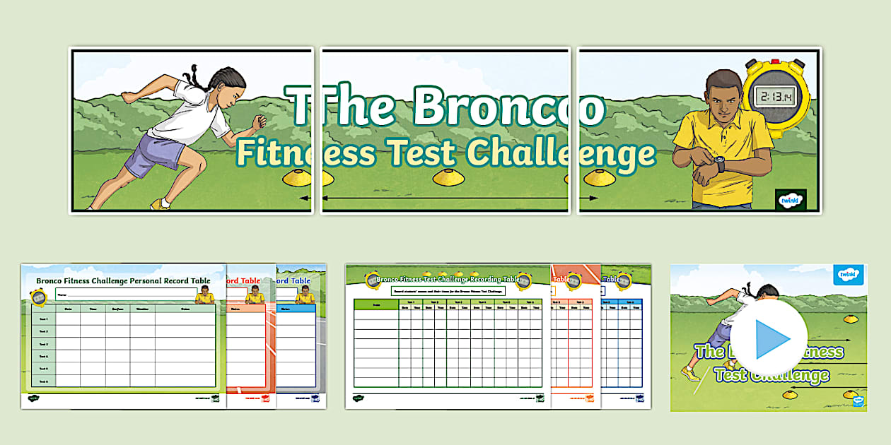 Bronco Fitness Challenge Resource Pack