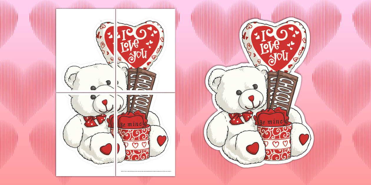 Valentine's Day Large Display Cut-Outs (teacher made)