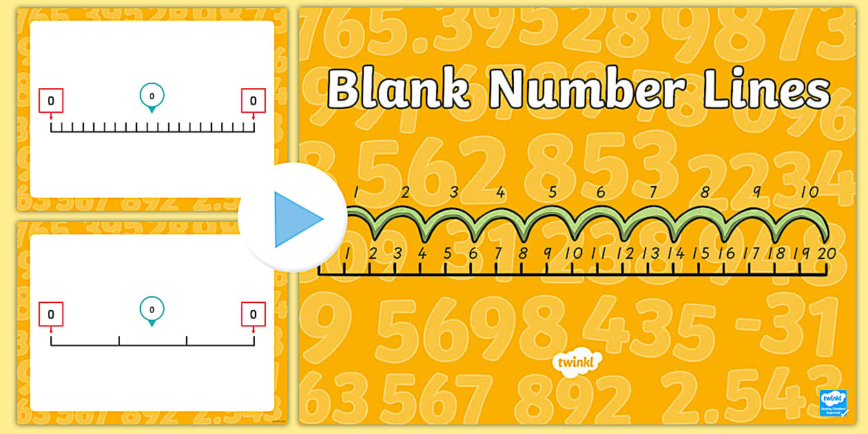 Interactive Number Line - Maths Primary Resources - Twinkl