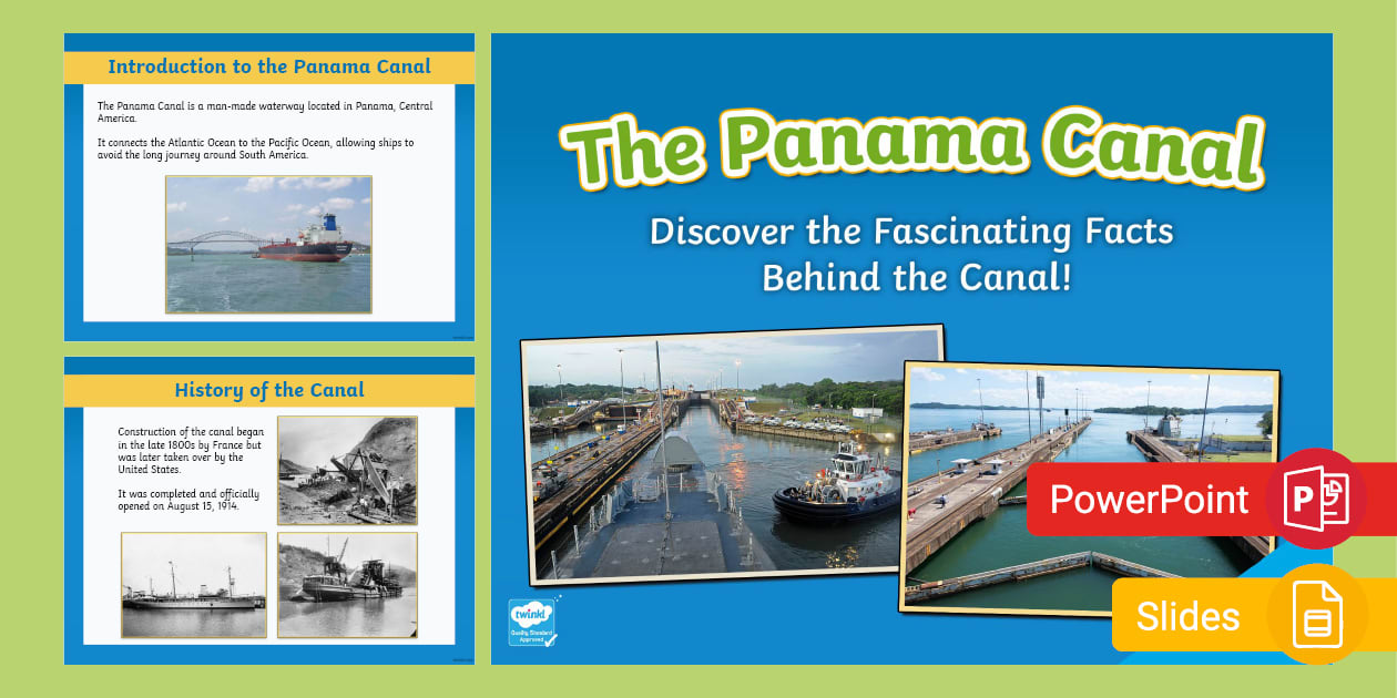 Panama Canal PowerPoint & Google Slides for 3rd-5th Grade