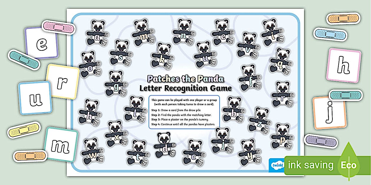 Patches the Panda Game (teacher made) - Twinkl