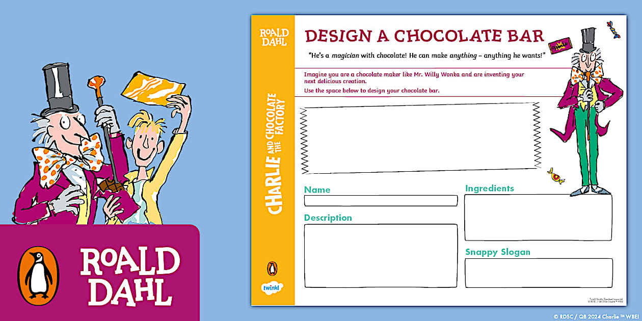Charlie and the Chocolate Factory: Design a Candy Bar