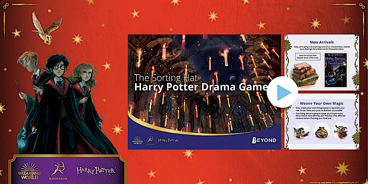 The Sorting Hat PowerPoint (Teacher-Made) - Twinkl