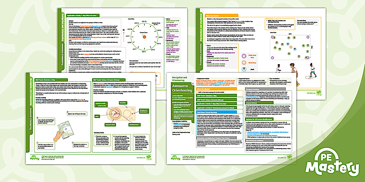 PE Mastery: UKS2 Navigation & Orienteering L4 - Orienteering