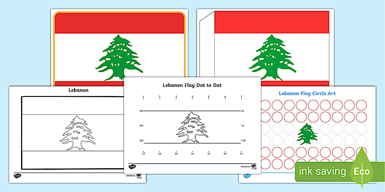 Lebanon Independence Day Display Pack - National Day Pack