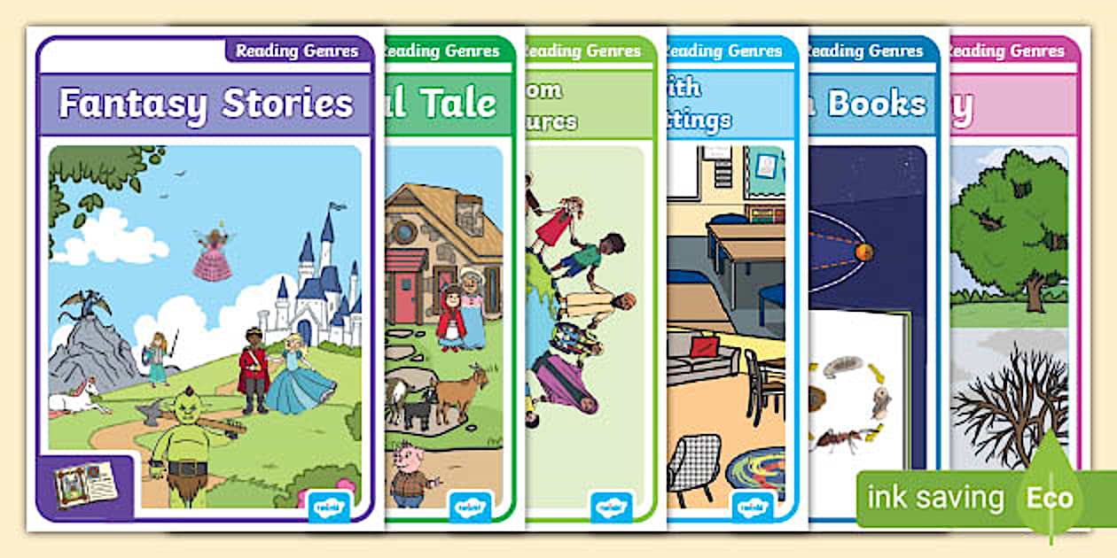 What Are The Different Types Of Reading Materials - Genre