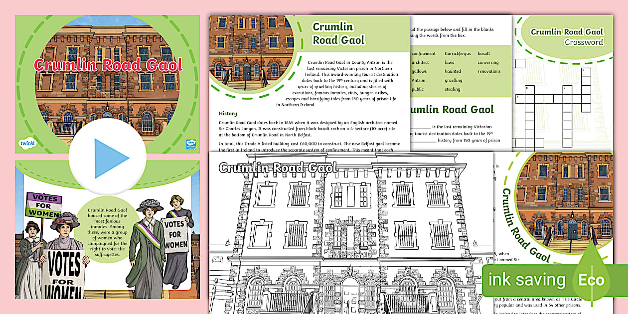 Crumlin Road Gaol KS2 Resource Pack (teacher made) - Twinkl