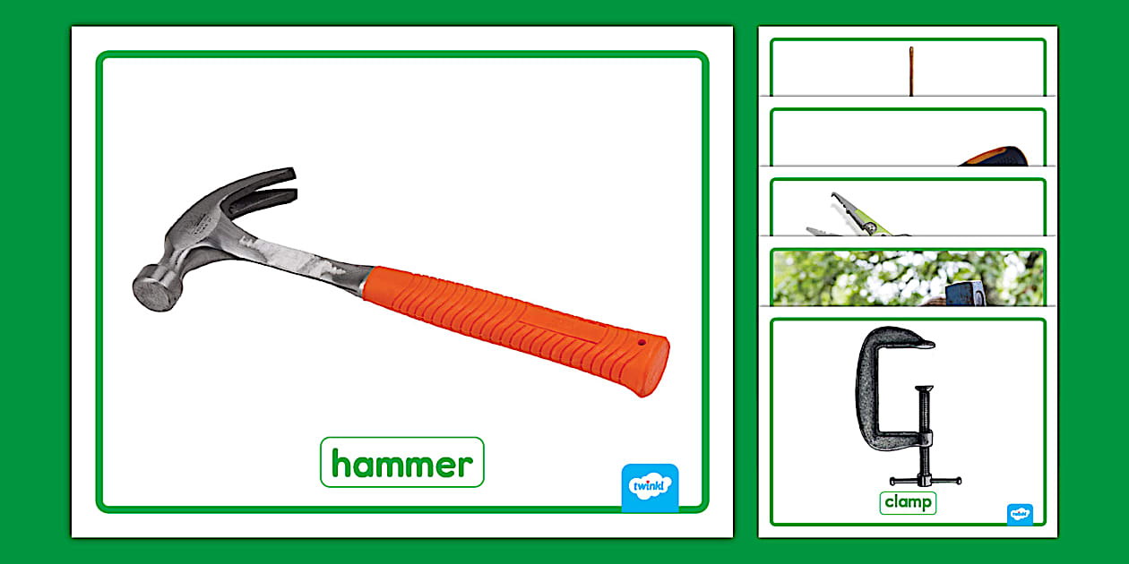Tool Photos (professor feito) - Twinkl