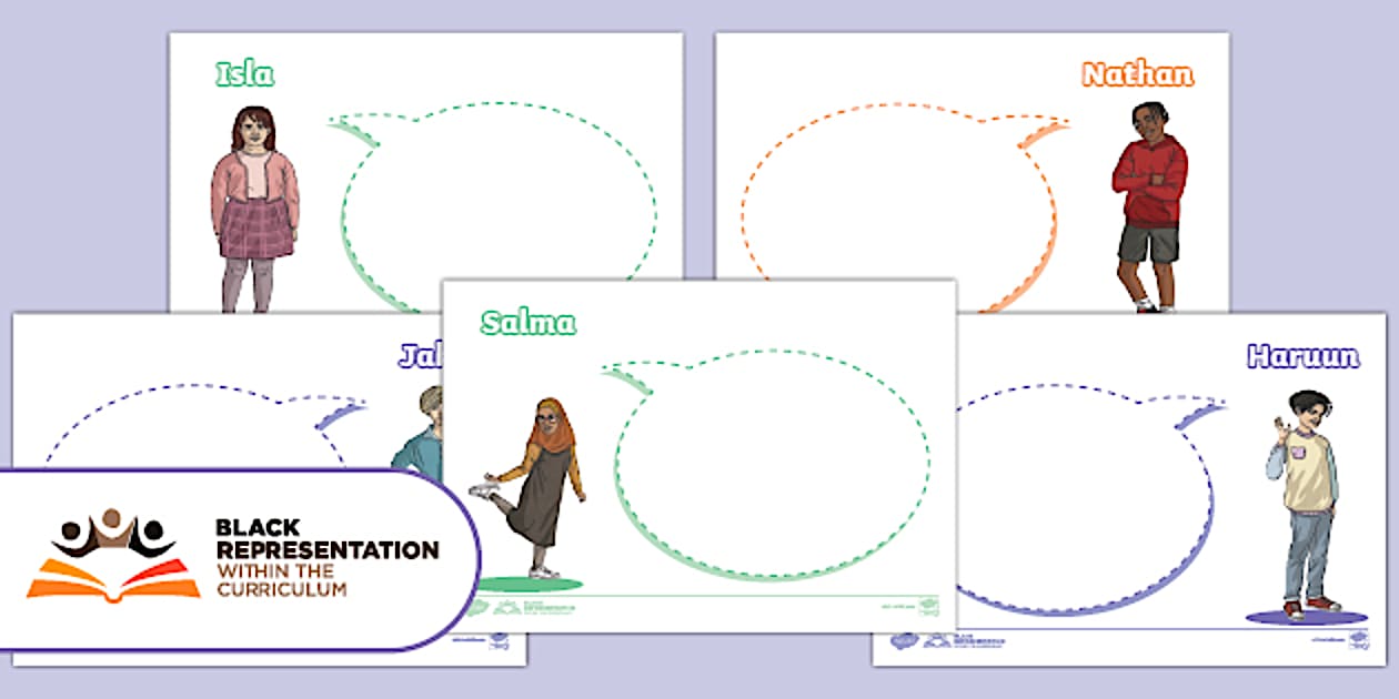 KS2 Identity and Belonging Speech Bubbles (teacher made)