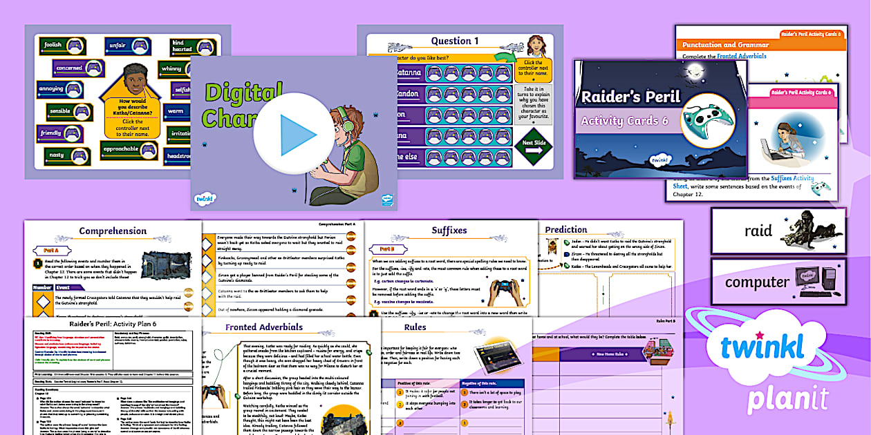 Raider's Peril Guided Reading 6 Y5