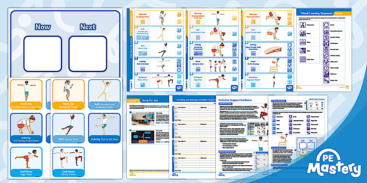 Year 5 Gymnastics Inclusive Support Pack (teacher made)