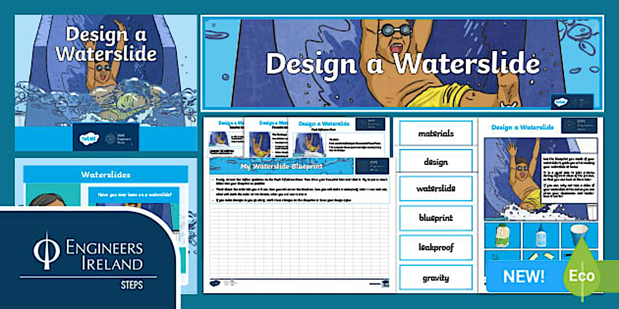 FREE! - Design a Waterslide Pack (teacher made) - Twinkl