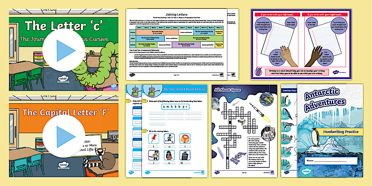 FREE! - KS2 Twinkl Handwriting Taster Resource Pack - Twinkl