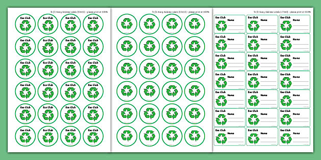 Editable Eco Club Badge Template (teacher made) - Twinkl