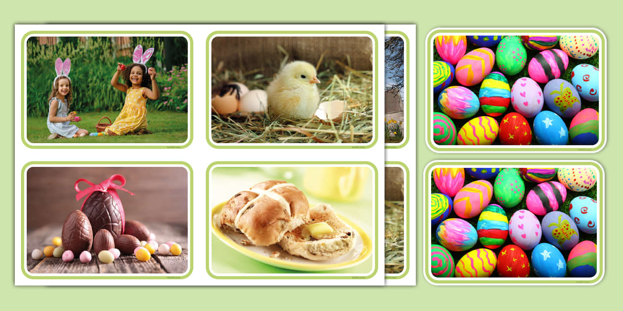 Easter Photo Matching Pairs Game | Twinkl (teacher made)