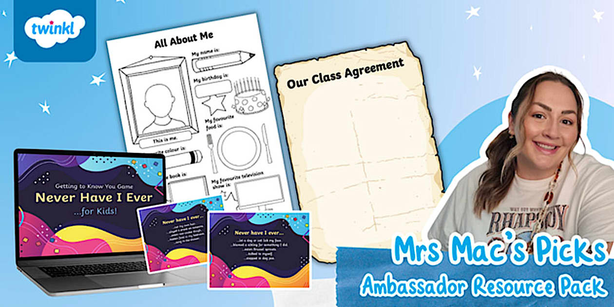Mrs Mac's First Day Favourites! Free Resource Pack