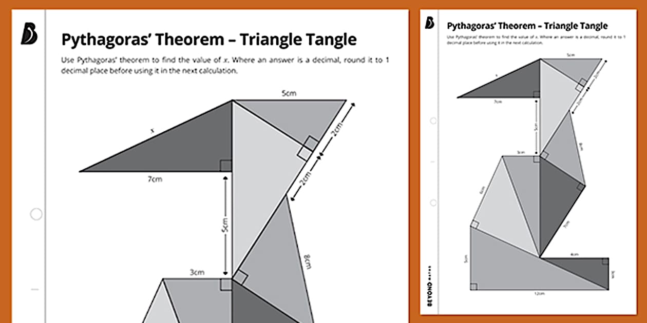 👉 Pythagoras' Theorem - Triangle Tangle | KS3 Maths | Beyond