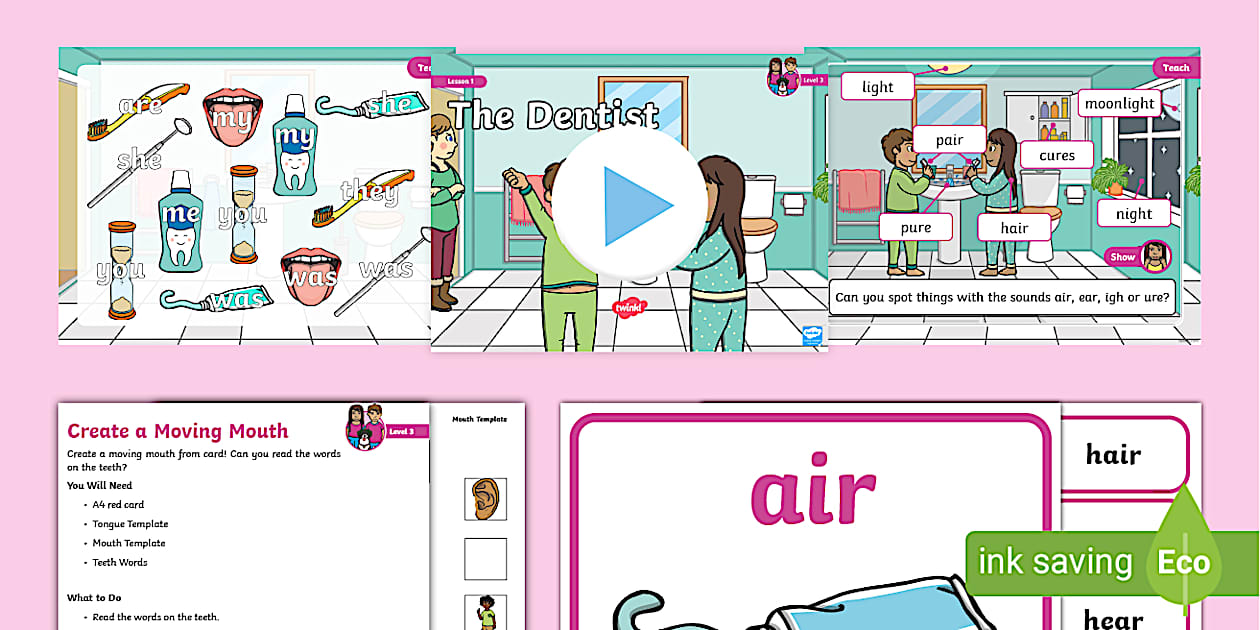 Trigraphs Recap Lesson Pack- Level 3 Week 10 Lesson 1