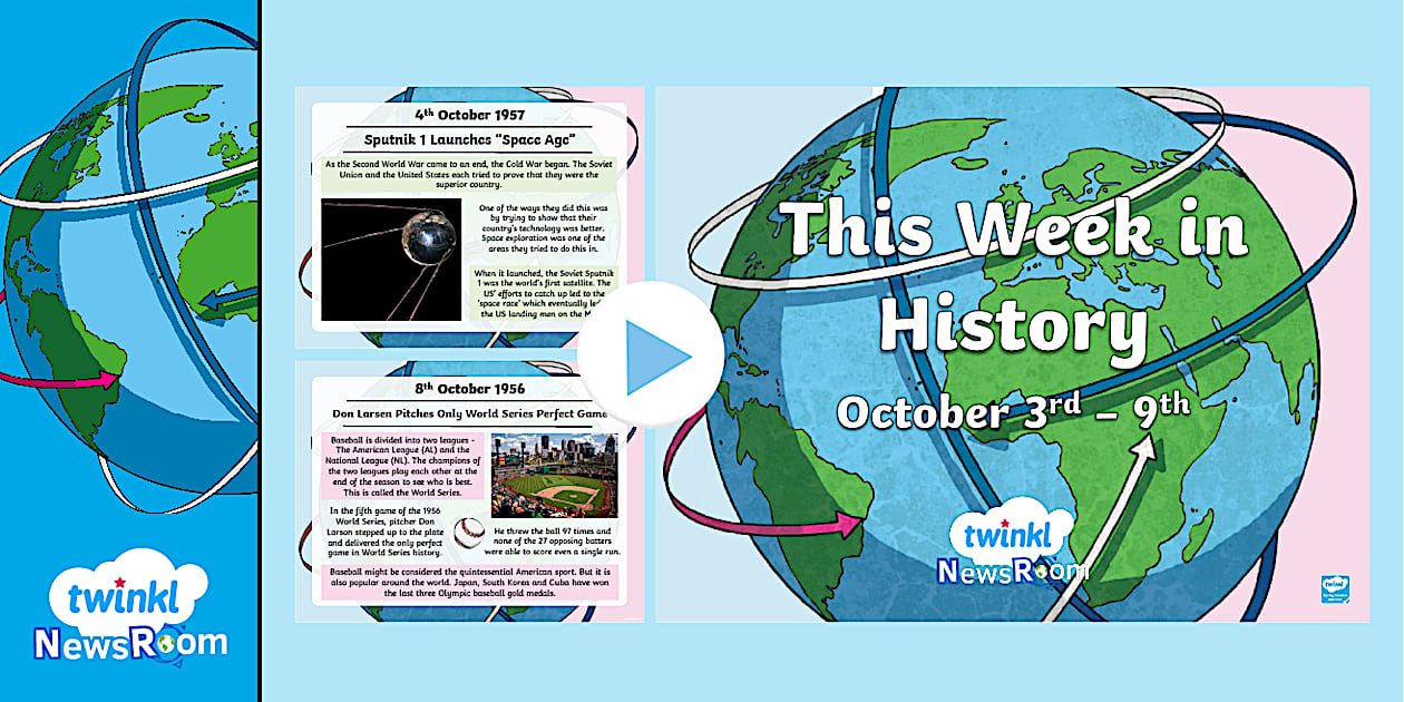 This Week in History: October 3rd - 9th - Twinkl