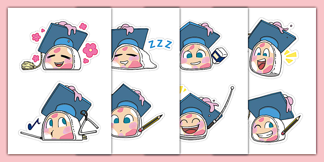 'Wee Buns' Character Cut Outs (teacher made) - Twinkl