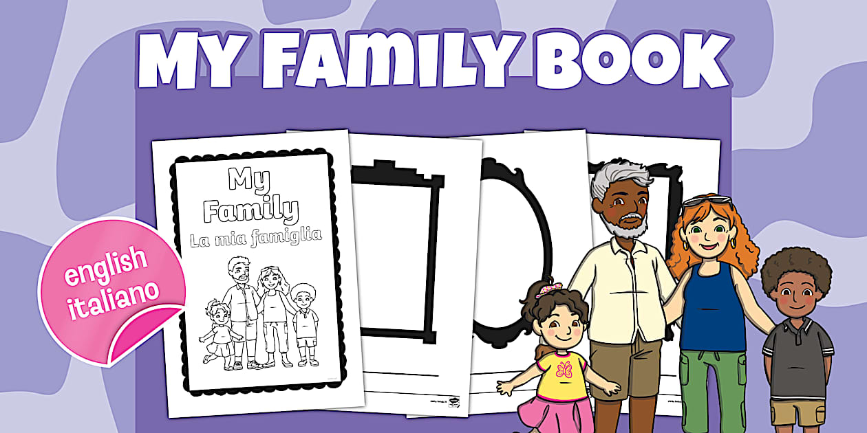 My Family Book English/Italian - My Family Booklet