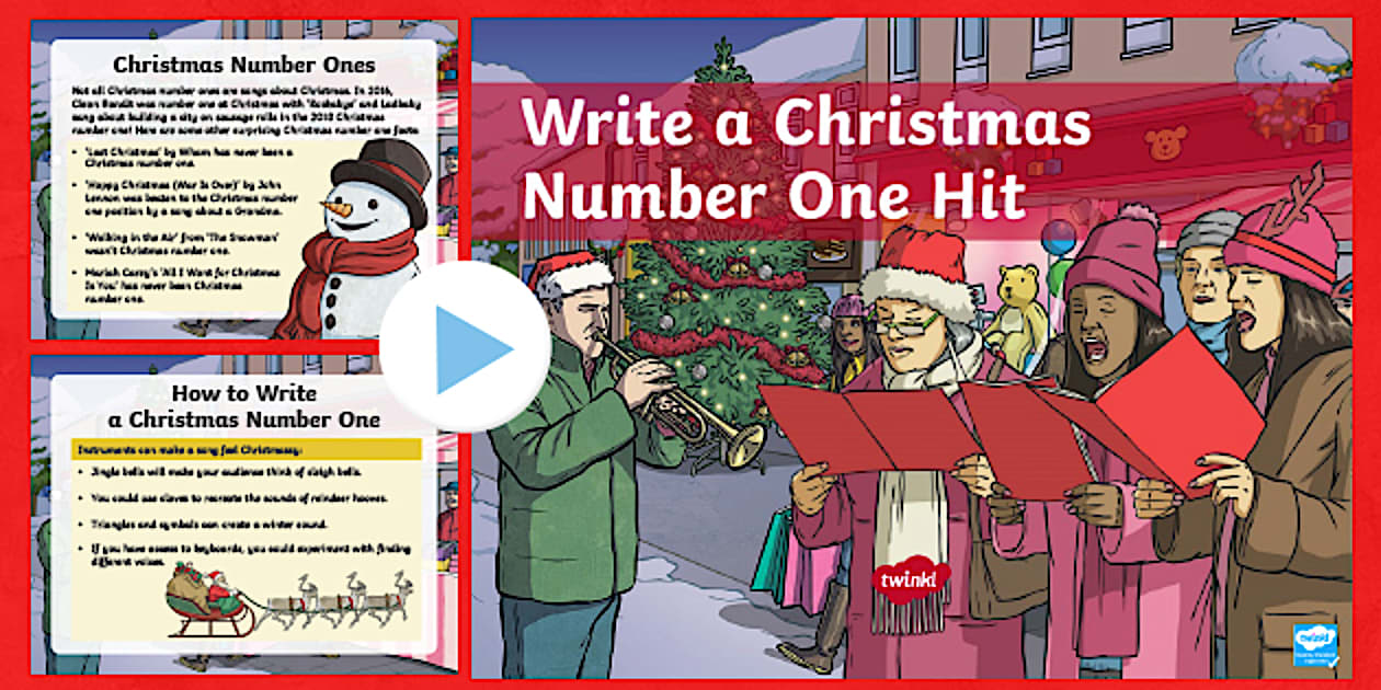 👉 Number One Christmas Song PowerPoint (teacher made)