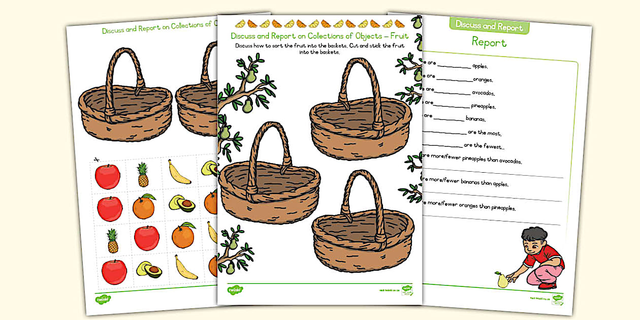 Data Handling: Discuss and Report on Collections – Fruit