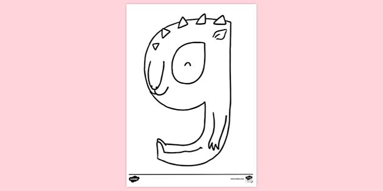 G Colouring Sheet (teacher made) - Twinkl