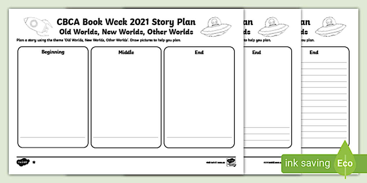 Other Worlds Story Plan | Story Plan Template | Twinkl