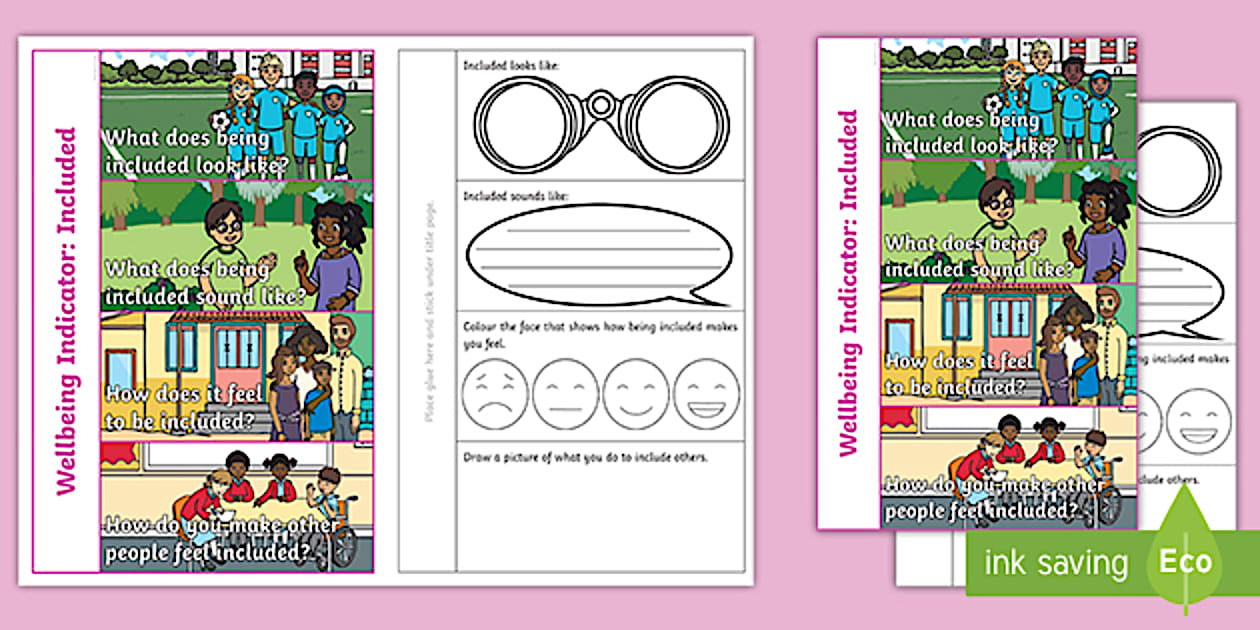 First Level Wellbeing Indicator Included Flap Activity