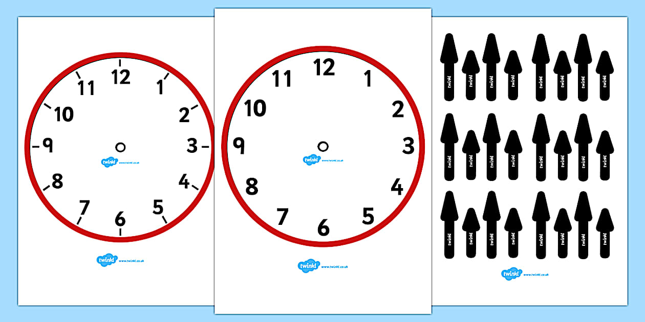 Stop the Clock Activity (teacher made) - Twinkl