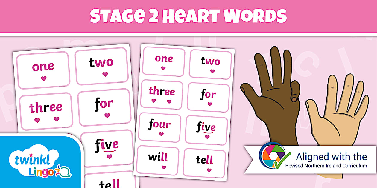 Stage 2 Heart Words