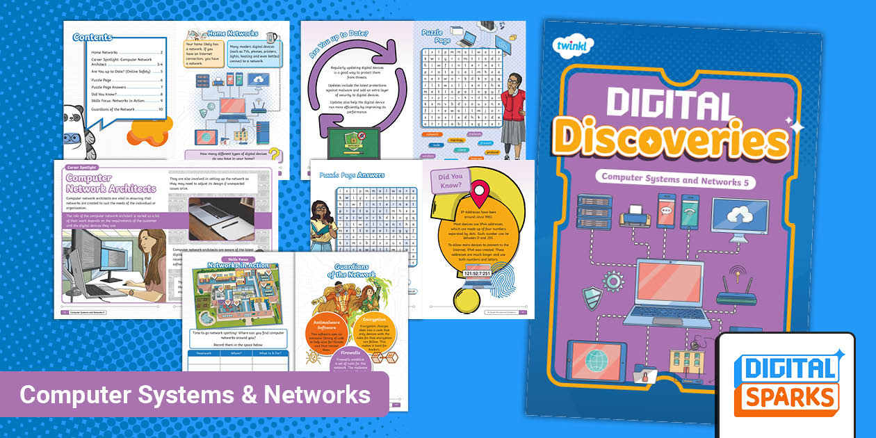 Computer Systems and Networks 5 Digital Discoveries Magazine