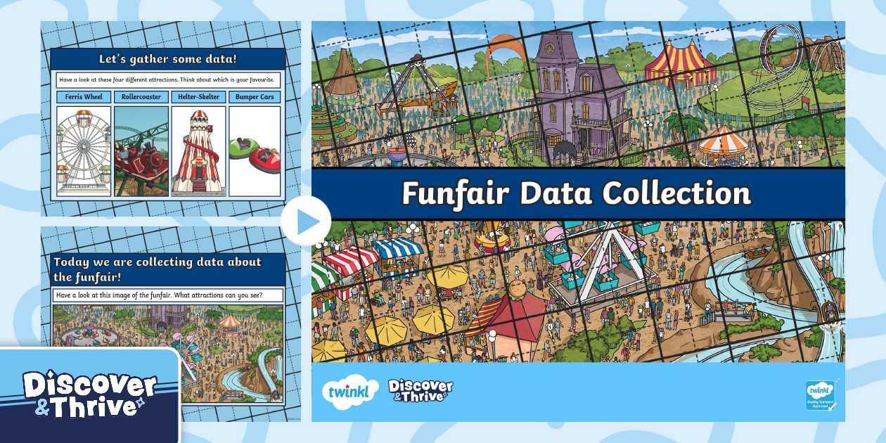 Funfair Data Collection PowerPoint (teacher made) - Twinkl