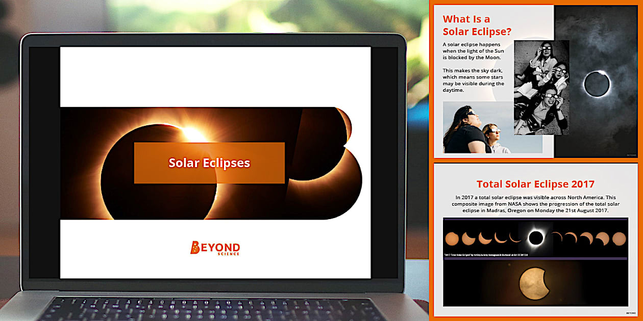 Solar Eclipses PowerPoint (teacher made) - Twinkl