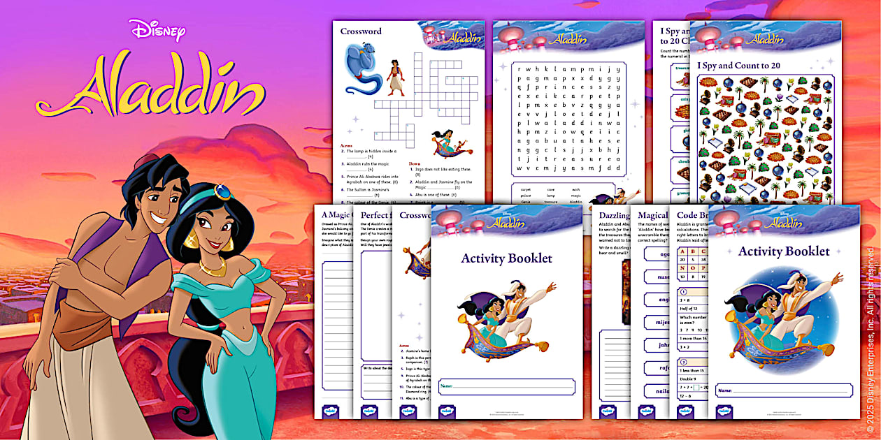 Aladdin: Activities Pack
