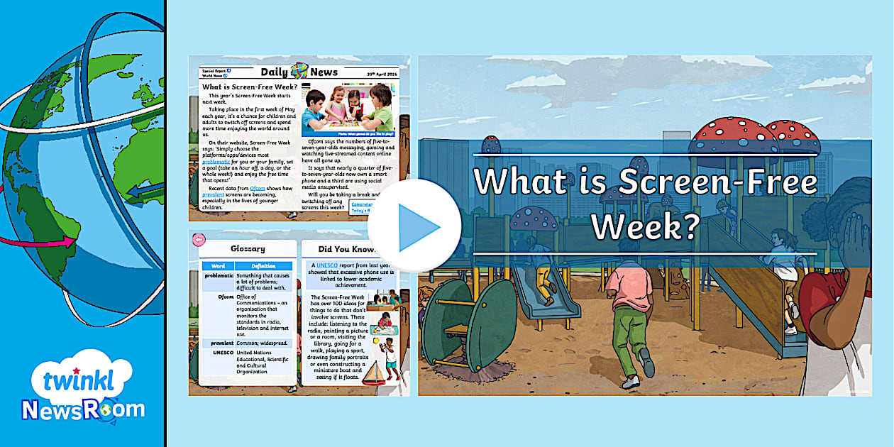 What is Screen Free Week? | Twinkl Resources - Twinkl