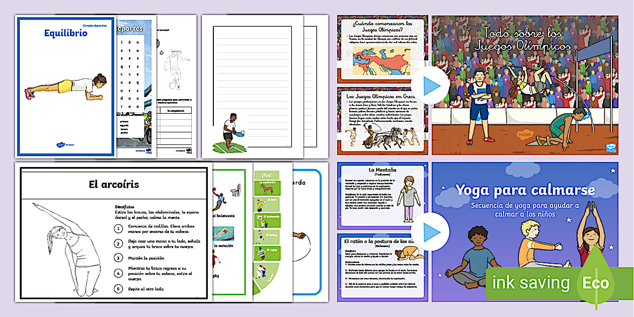 Paquete de actividades: Deportes (teacher made) - Twinkl