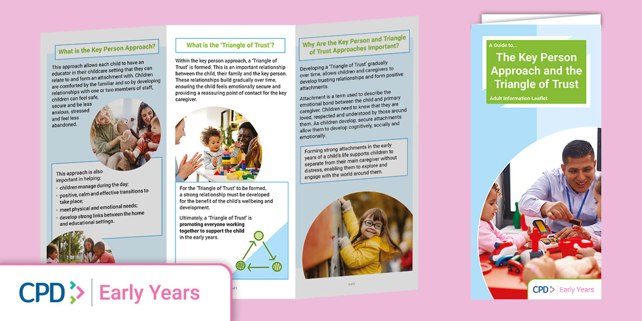 Triangle of Trust (Adult Information Leaflet) | EYFS CPD