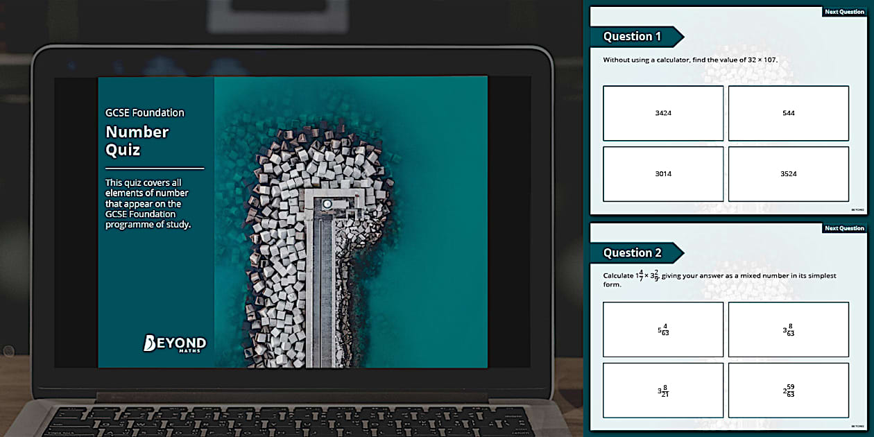 👉 Ultimate GCSE Foundation Number Quiz (teacher made)