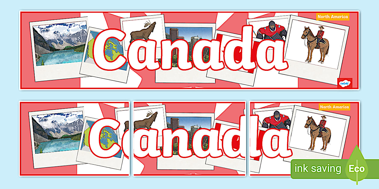 KS2 Canada Display Banner - Twinkl - Geography - Twinkl